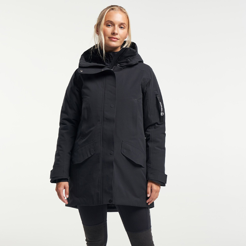 Tenson Regenjas Dames Vision Jacket 2.0 Tap Shoe (Black) 🧥 Regenjas.nl
