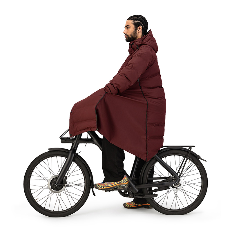 MAIUM Puffer Russet Brown 🧥 Regenjas.nl